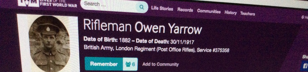 IWM’s Lives Of The First World War website enters final year for ...